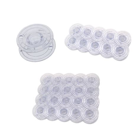 Type L Clear Bobbins Sa155 Single And Multi Pack Moore S Sewing