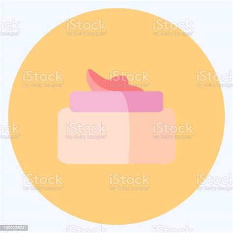 아이콘 크림 스파 기호에 적합합니다 플랫 스타일 편집 가능한 간단한 디자인 디자인 템플릿 벡터 간단한 기호 그림 거품 내기에