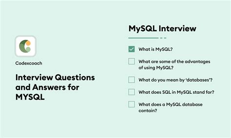 Mysql Interview Questions And Answers In 2024