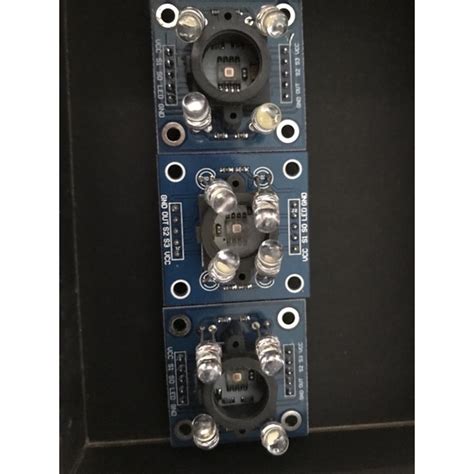 โมดูลเซนเซอร์สี วัดค่าสี อ่านค่าสี เซนเซอร์สี ตรวจจับสี แยกสี Rgb