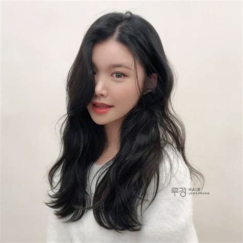 긴 머리 히피펌에서 3개월 후 굵은 젤리펌 네이버 블로그