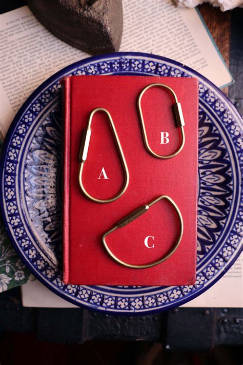 Brass Floss Ring For Holding Floss Cards Embroidery Floss Storage