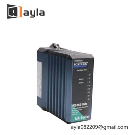 FOXBORO FBM216B P0927AJ Redundant Ready HART Inputs Module Dcsintegration Automation