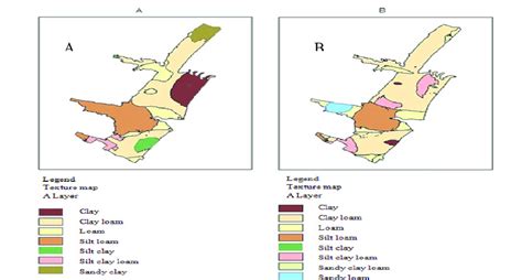Texture Map For Layers A And B Download Scientific Diagram