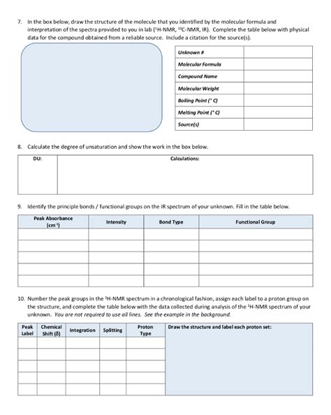 Answer The Following Post Lab Questions And Complete