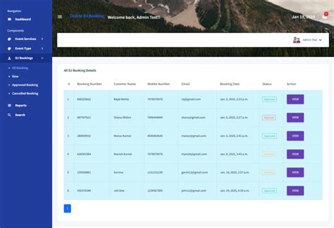 Online Dj Booking System Using Python Django Python Django Projects Pythoncodeverse