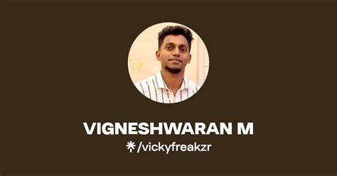 Vigneshwaran M Linktree