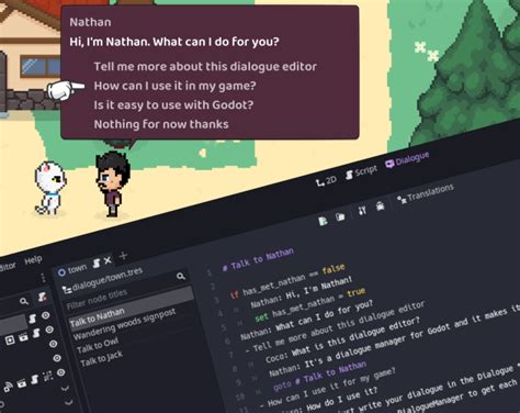 Godot Dialogue Manager V35 Dialogue Manager By Nathan Hoad
