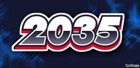 2035 Text Effect And Logo Design Event