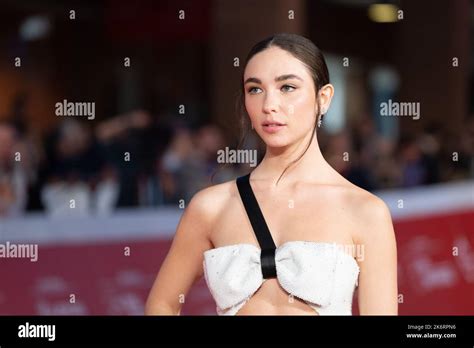 Rome Italy October 15 2022 Matilda De Angelis Attends At Red