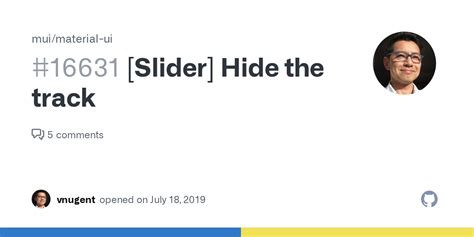Slider Hide The Track · Issue 16631 · Muimaterial Ui · Github