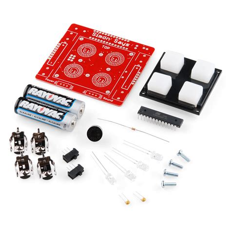 Simon Says Assembly Guide SparkFun Learn