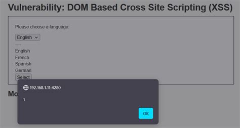 Dvwa — Dom Based Cross Site Scripting Xss War Machine Medium