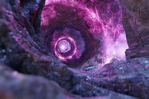 Premium Photo Enigmatic Energy Vortex Opening Paths To Other Dim