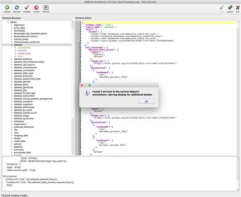updating deriva catalog annotations via the deriva workbench — deriva