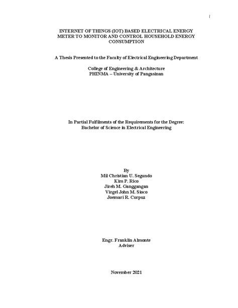 Internet Of Things Iot Based Electrical Energy Meter Segundo Kim P