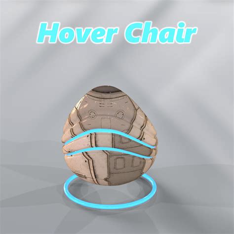 Futuristic Hover Chair Daz Content By Bobo3d