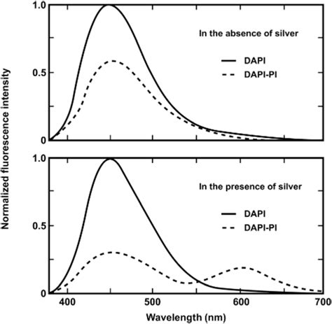 Emission Spectra Of DAPI Labeled DNA And DAPI PI Labeled DNA Download Scientific Diagram