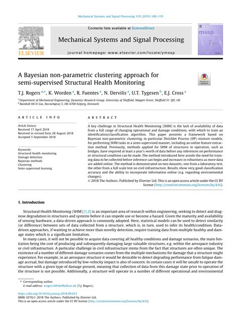 Pdf A Bayesian Non Parametric Clustering Approach For Semi Supervised