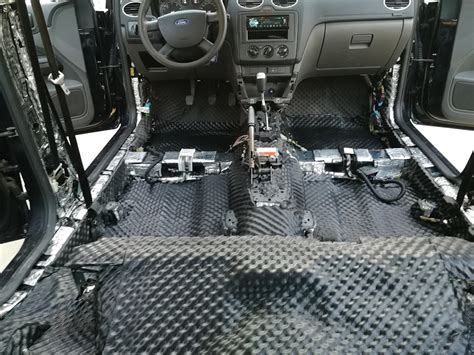 Шумо-виброизоляция — Ford Focus Wagon II, 1,4 л, 2005 года | тюнинг ...