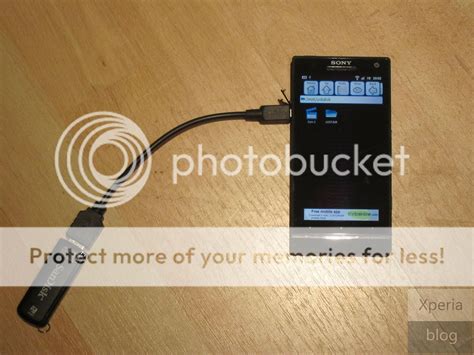 Xperia S USB OTG Demonstrated Video Xperia Blog