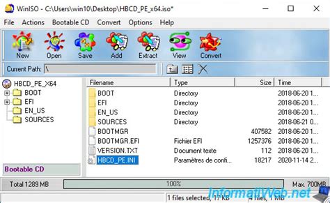 Change the default keyboard language of Hiren Boot CD PE - Live CD - Tutorials - InformatiWeb