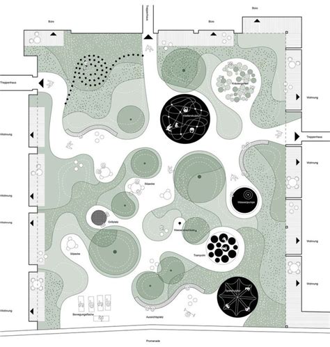 Werk Creative Blobs Landscape Architecture Plan Landscape