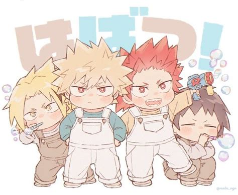 Pin De Mitsuki En Bakugo Katsuki 🧡💥 Dibujos Animados Bonitos Chibi
