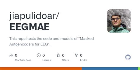 Github Jiapulidoar Eegmae This Repo Hosts The Code And Models Of Masked Autoencoders For Eeg