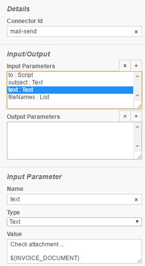 Binary Data When Sending Mail With Attachment With Connector