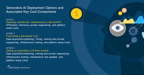 Generative Ai Deployment Options And Associated Key Cost Components Market Insights™ Everest