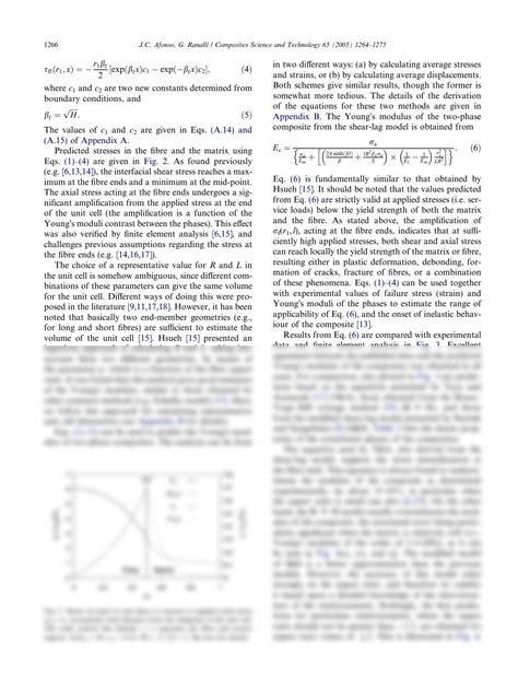 Solution Elastic Properties Of Three Phase Composites Analytical Model