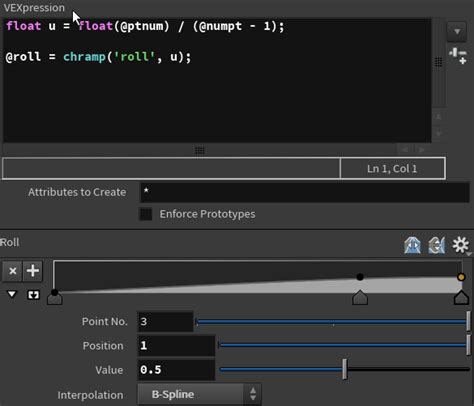 sweep roll curve in houdini 18 0 391 modeling od forum