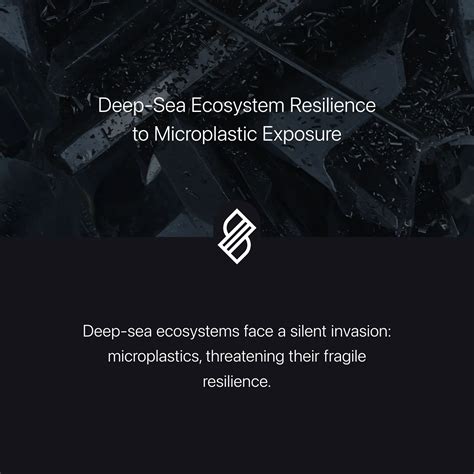 Deep Sea Ecosystem Resilience To Microplastic Exposure → Scenario