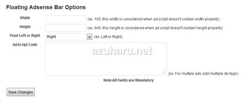 membuat floating ads yang tidak hilang saat di scroll