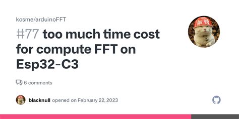 Too Much Time Cost For Compute FFT On Esp32 C3 Issue 77 Kosme ArduinoFFT GitHub