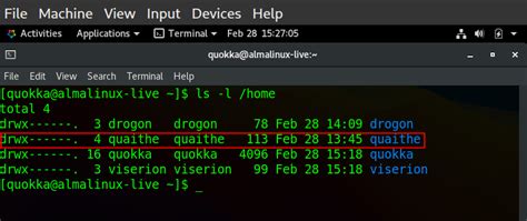 How To Create A User And Permissions In Almalinux Liquid Web
