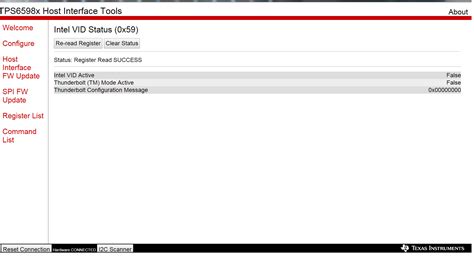 TPS EVM TPS Support For Thunderbolt Interface Forum Interface TI E E Support Forums