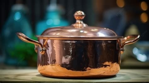 부엌 난로 위에 소박한 질감을 지닌 골동품 구리 요리 냄비 요리 냄비 주방용품 난로 배경 일러스트 및 사진 무료 다운로드 Pngtree
