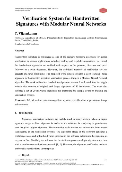 pdf verification system for handwritten signatures with modular