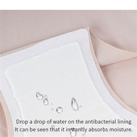 Culotte Entrejambe En Latex Naturel Pour Femme Slips Sous Vêtements