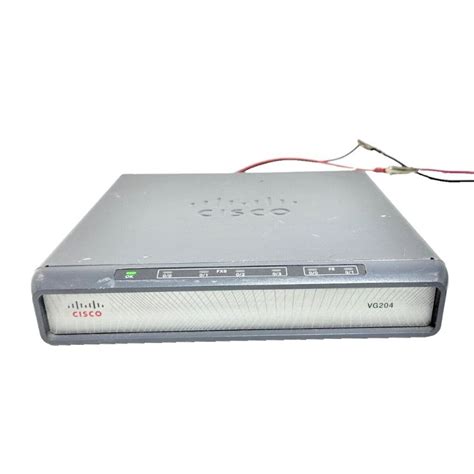 Cisco VG202 4 Ports External Analog Phone Gateway Fast Refurbished