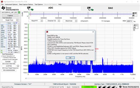 ADC RF EVM Maximum Of Samples Per Channel For Capture In High Speed Data Converter HSDC