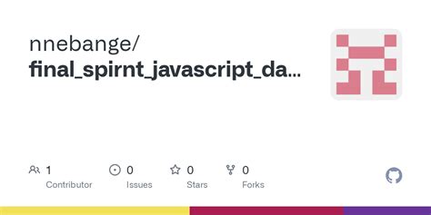 Github Nnebangefinalspirntjavascriptdatabase