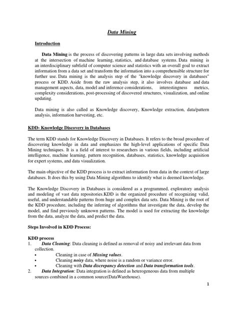 unit 3 data mining pdf pdf data mining machine learning