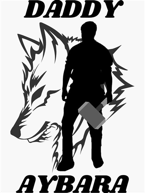 Daddy Aybara Sticker For Sale By Kritterxd Redbubble