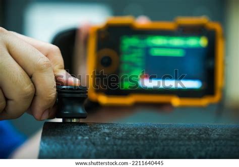 Ut Ultrasonic Testing Detect Imperfection Defect Stock Photo 2211640445 Shutterstock