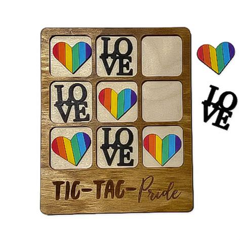 The Chirping Squirrel Games Tic Tac Toe Pride Nvs