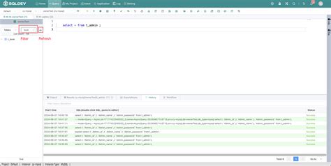 Table Filter Sqldev Doc