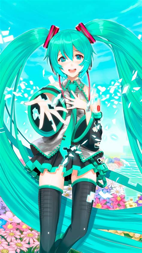 Hatsune Miku Phone Wallpapers Wallpaper Cave